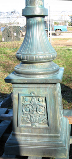 compton clock made from cast aluminum