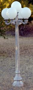 decorative street lamp posts