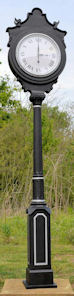 wrought iron and cast aluminum street lamps statuary fountains clocks ...